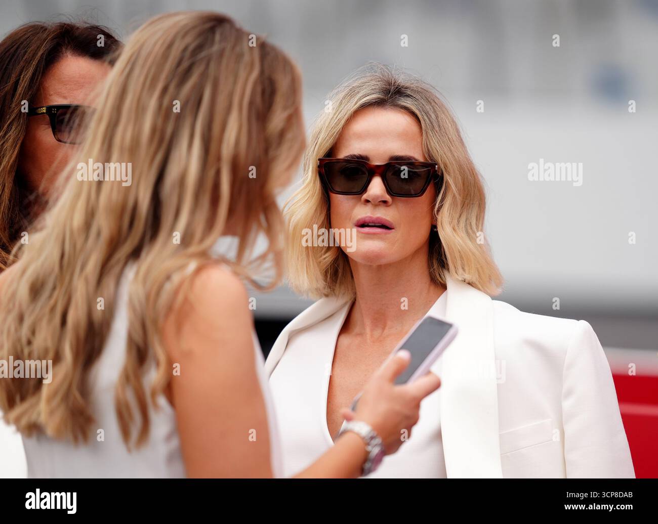 Wendy Lowry, wife of Shane Lowry during the opening ceremony for the 45th Ryder Cup at the ...
