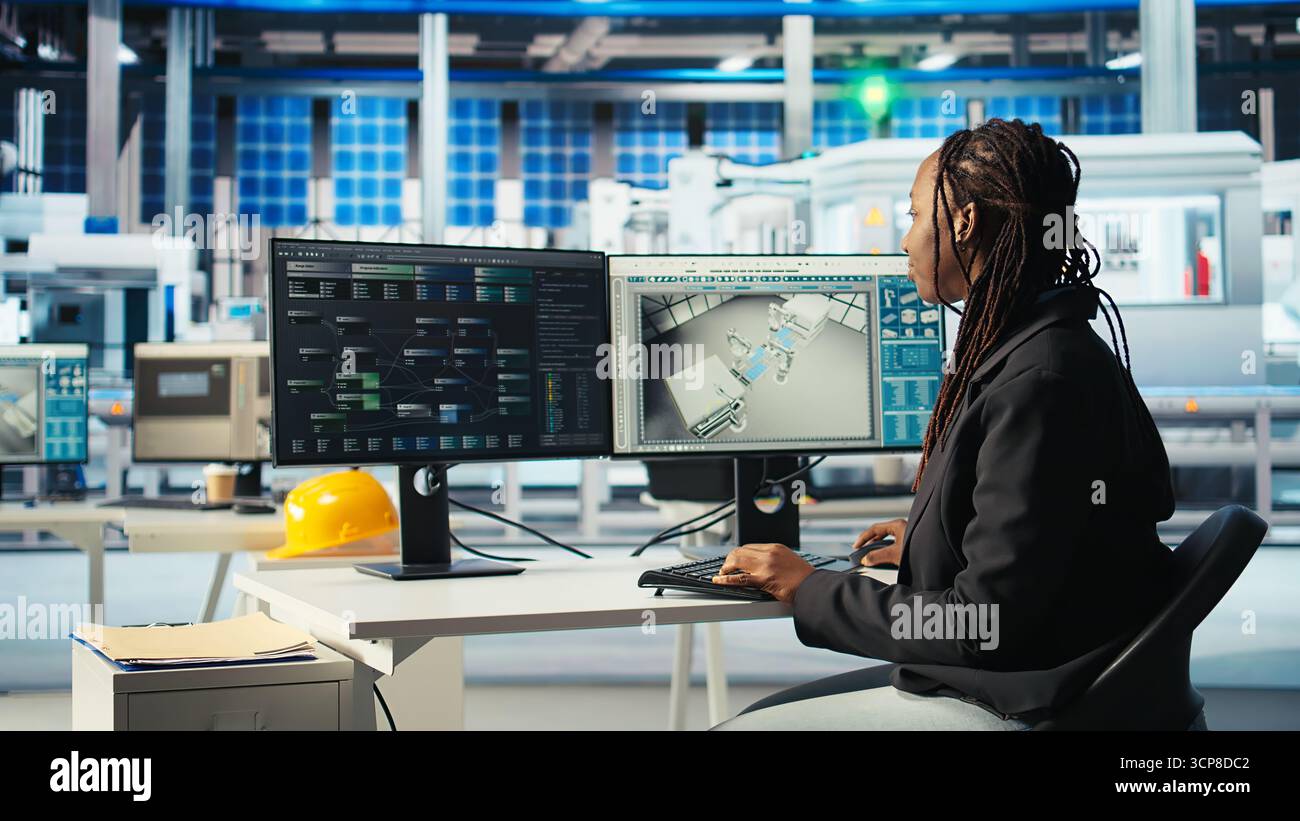 Software developer in photovoltaics hi-res stock photography and images ...