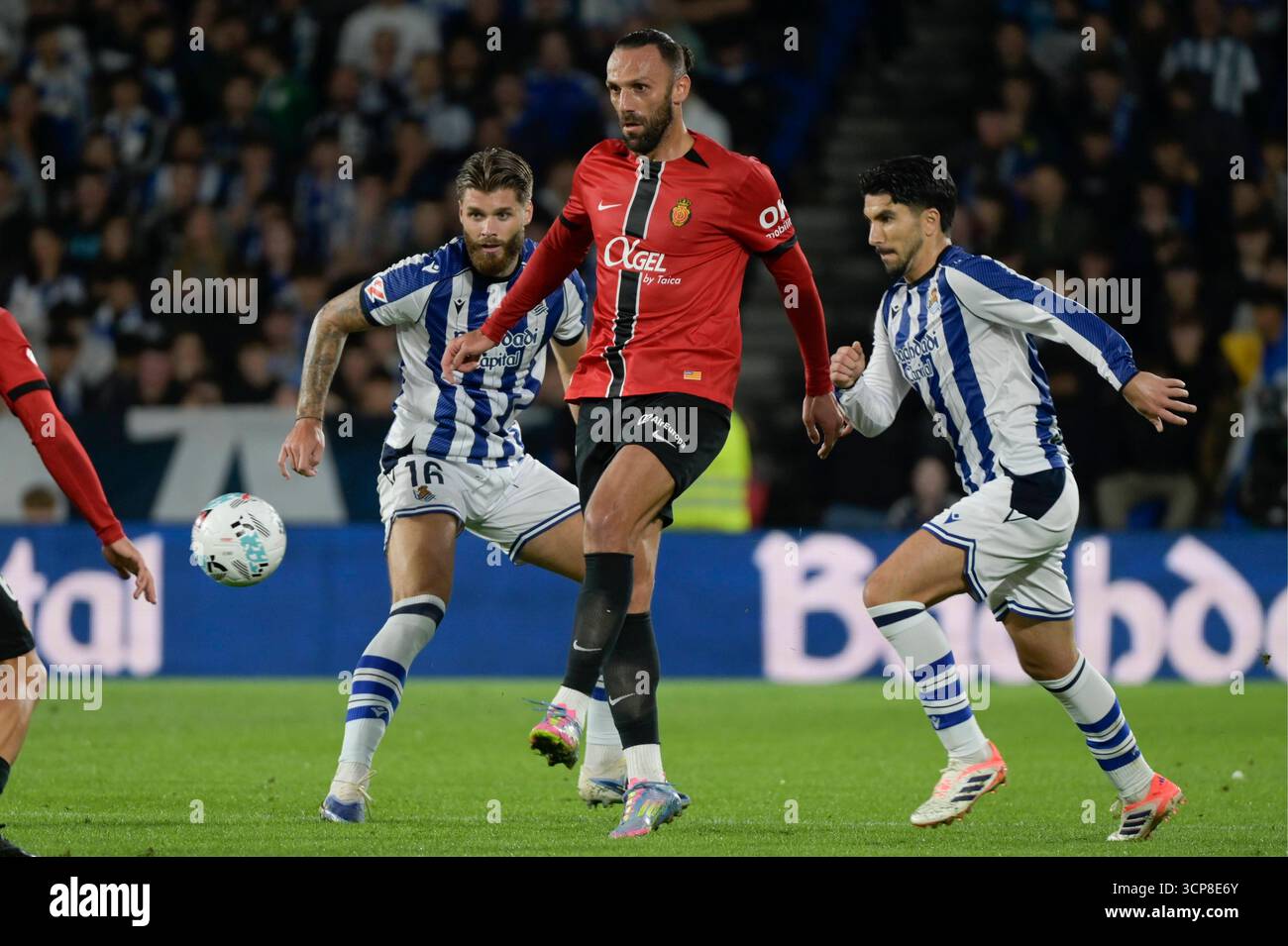 Spanish La Liga EA Sports soccer match Real Sociedad vs Mallorca at ...