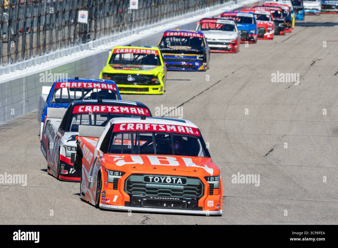 LOUDON, NH - SEPTEMBER 20: Brent Crews (#1 TRICON Garage JBL Toyota ...
