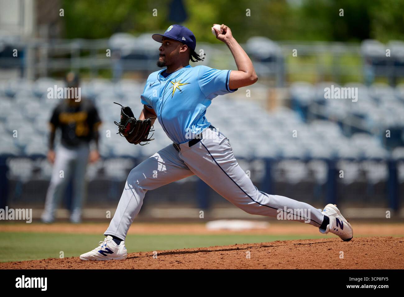 Tampa Bay Rays pitcher Cesar De Jesus (45) during an MiLB Florida ...