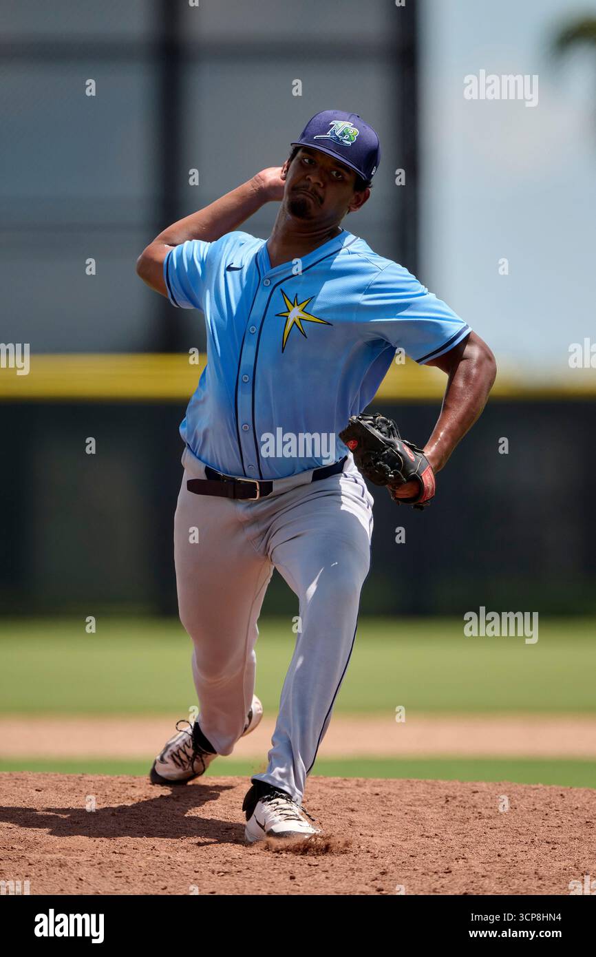 Tampa Bay Rays pitcher Moises Palma (72) during an MiLB Florida Bridge ...