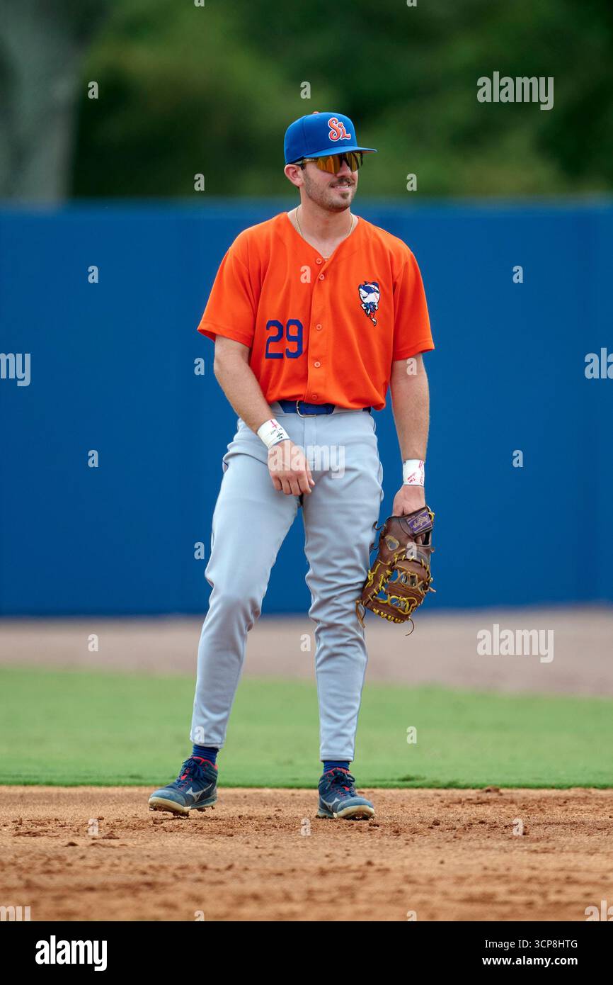 St. Lucie Mets first baseman Trace Willhoite (29) during an MiLB ...