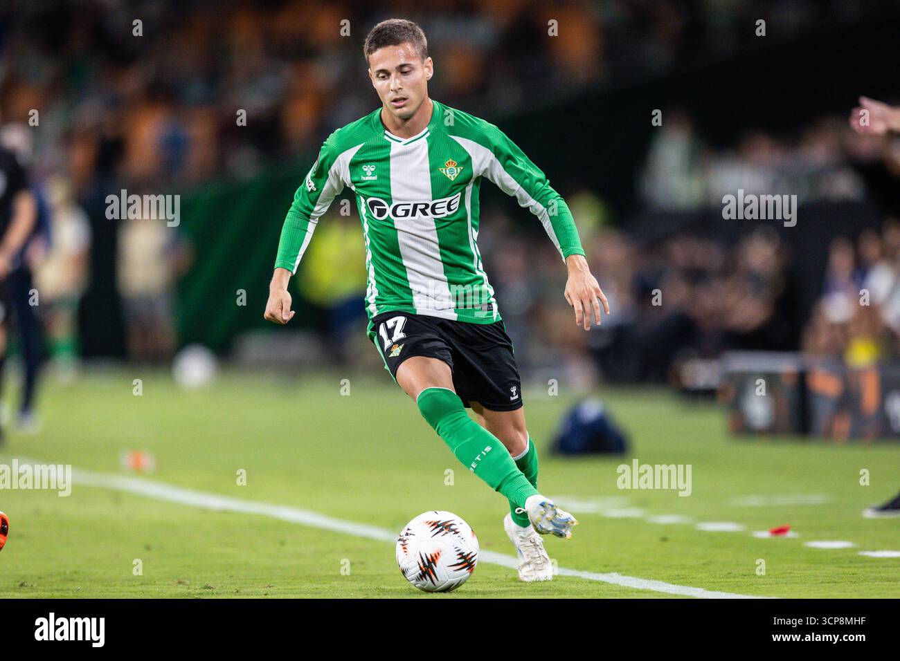 Rodrigo RIQUELME of Real Betis Balompie during the UEFA Europa League ...