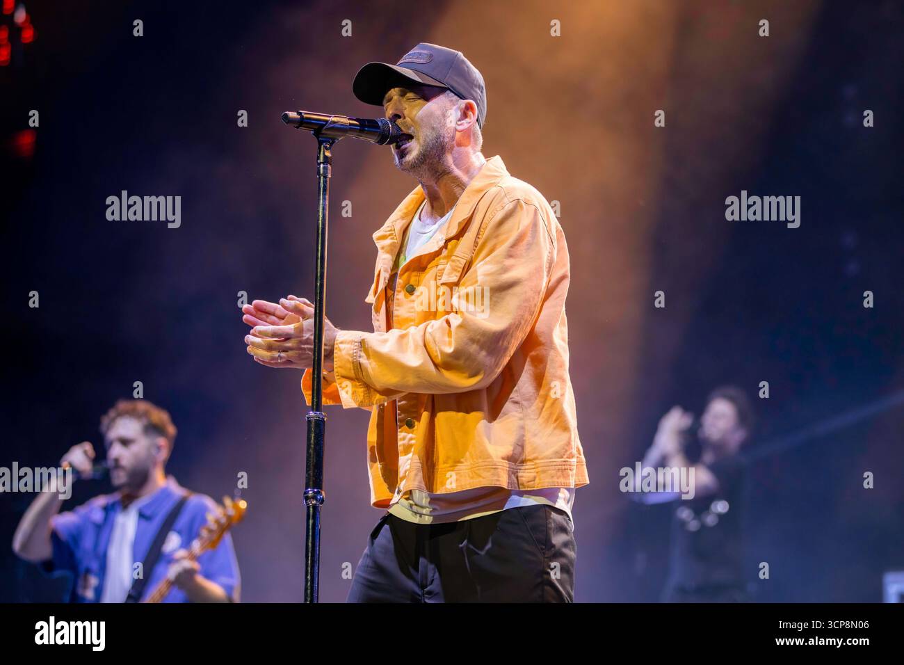 Manchester, England, 24th September, 2025. OneRepublic playing Co-op ...