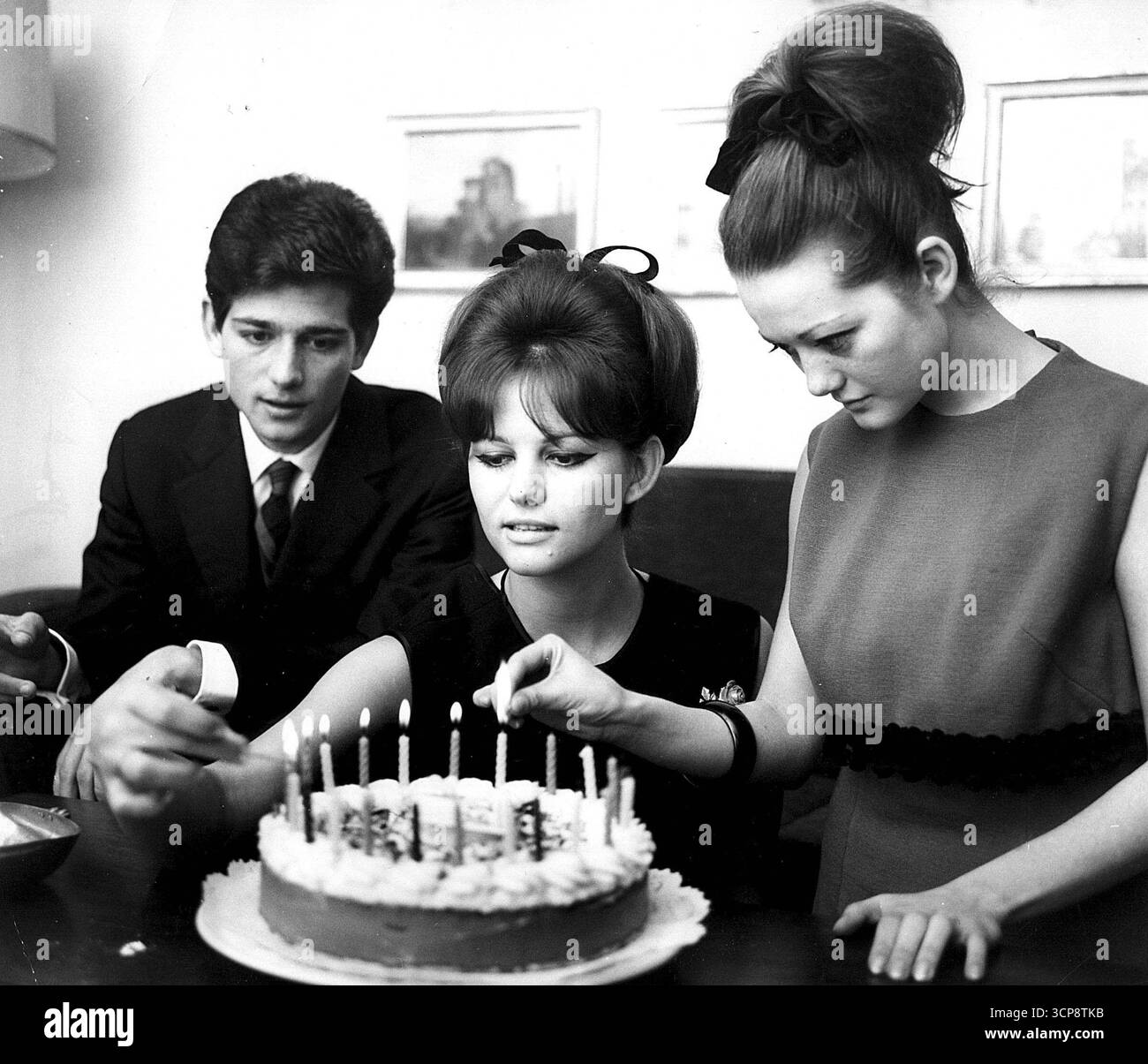 April 16, 1962, Rome, Italy: CLAUDIA CARDINALE on her 23rd birthday ...