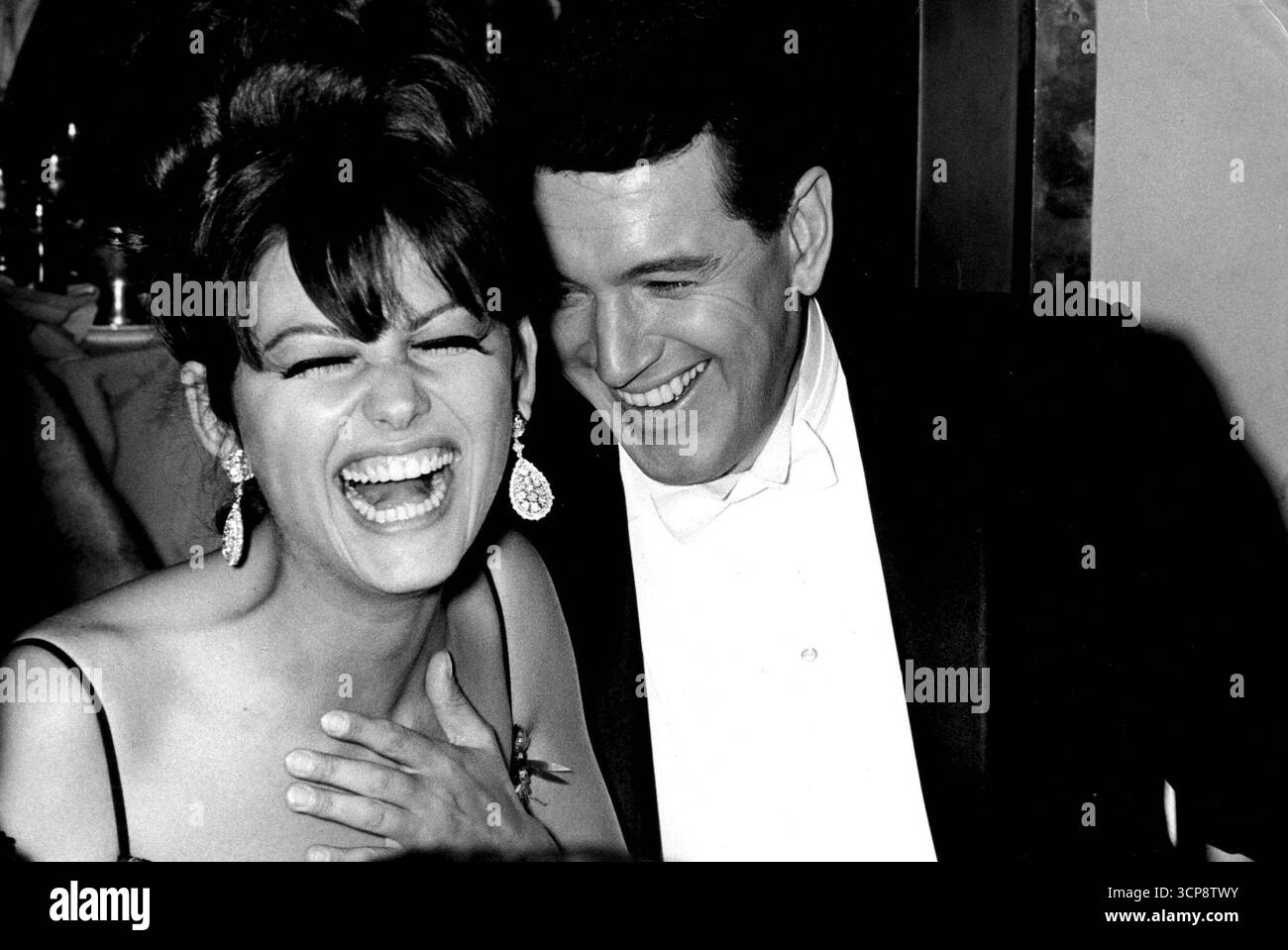 April 5, 1965, Santa Monica, California, USA: Actors CLAUDIA CARDINALE ...