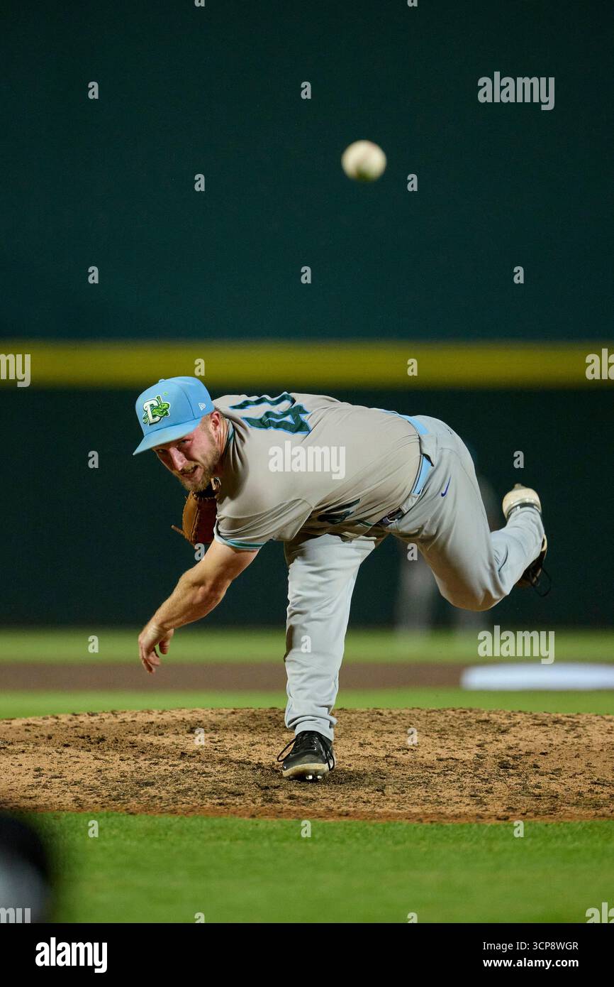 Daytona Tortugas pitcher Jacob Edwards (41) during an MiLB Florida ...