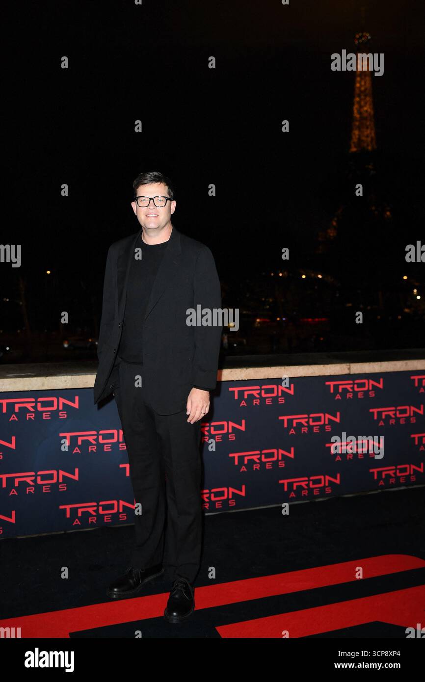 Justin Springer attending the Tron : Ares Premiere at the Pathe Palace ...