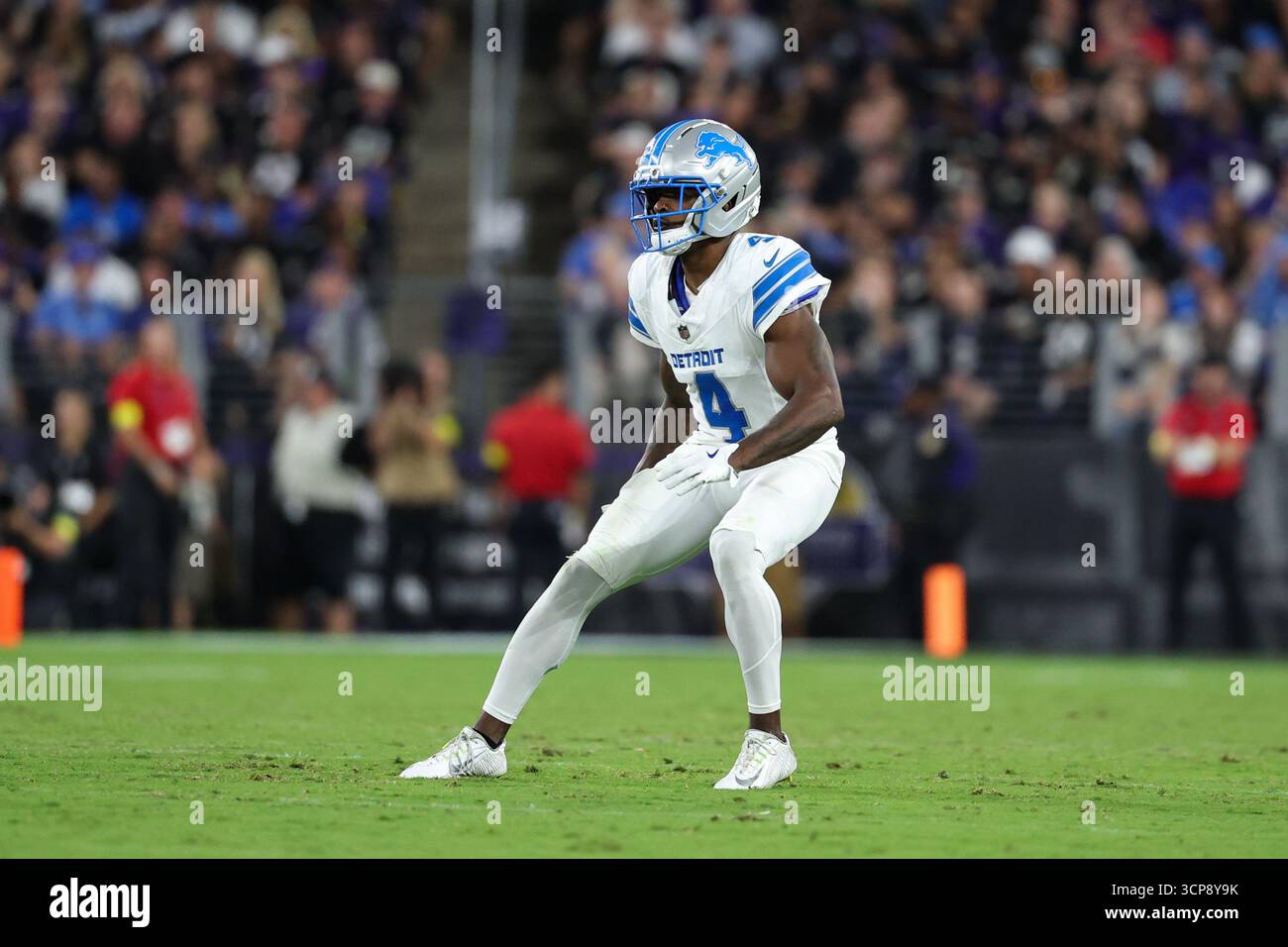 Detroit Lions cornerback DJ. Reed (4) in action during the second half ...