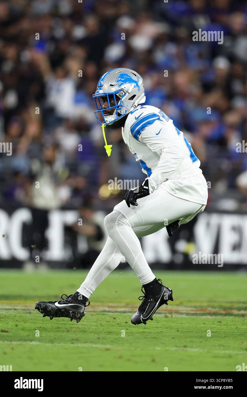 Detroit Lions cornerback Amik Robertson in action during the second ...