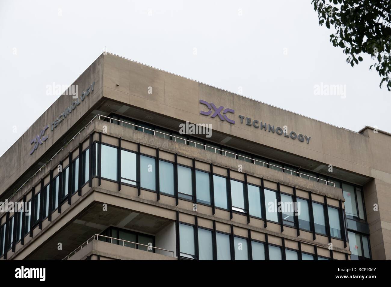 SHANGHAI, CHINA - SEPTEMBER 24, 2025 - DXC Technology building in ...