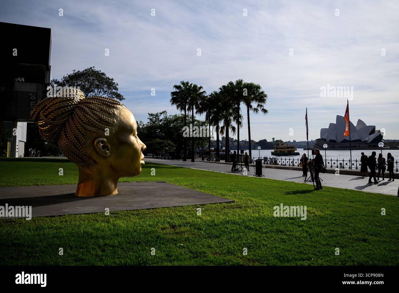 British artist Thomas J Price’s new monumental sculpture Ancient ...