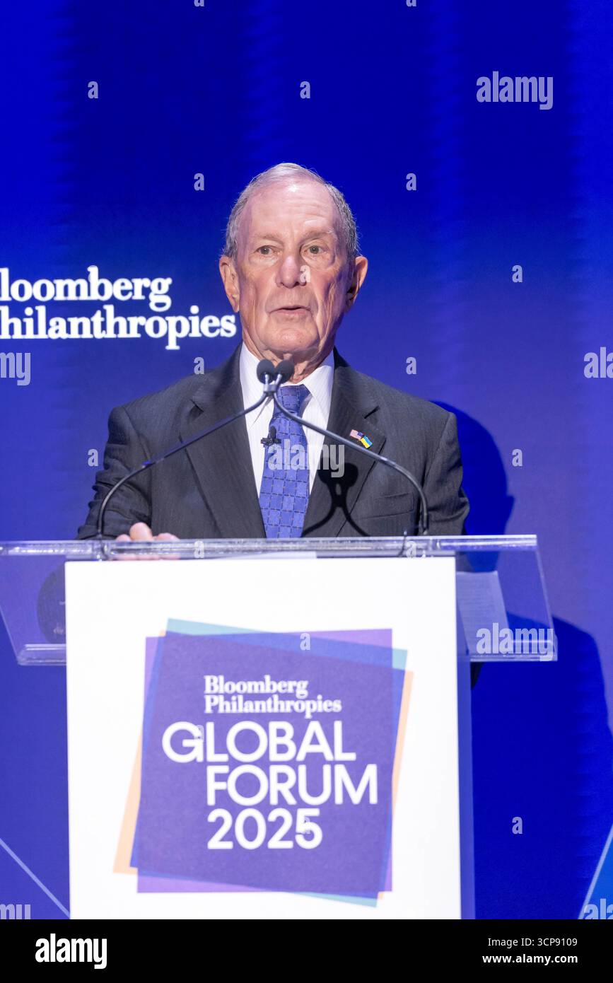 Michael R. Bloomberg, Founder, Bloomberg Philanthropies and Bloomberg L ...