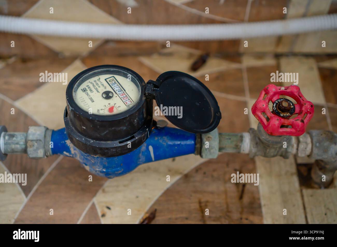 Water meter installed hi-res stock photography and images - Alamy