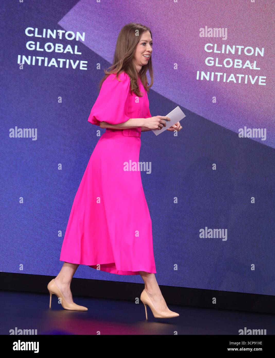 September 24, 2025, New York, New York, USA: CHELSEA CLINTON seen at ...
