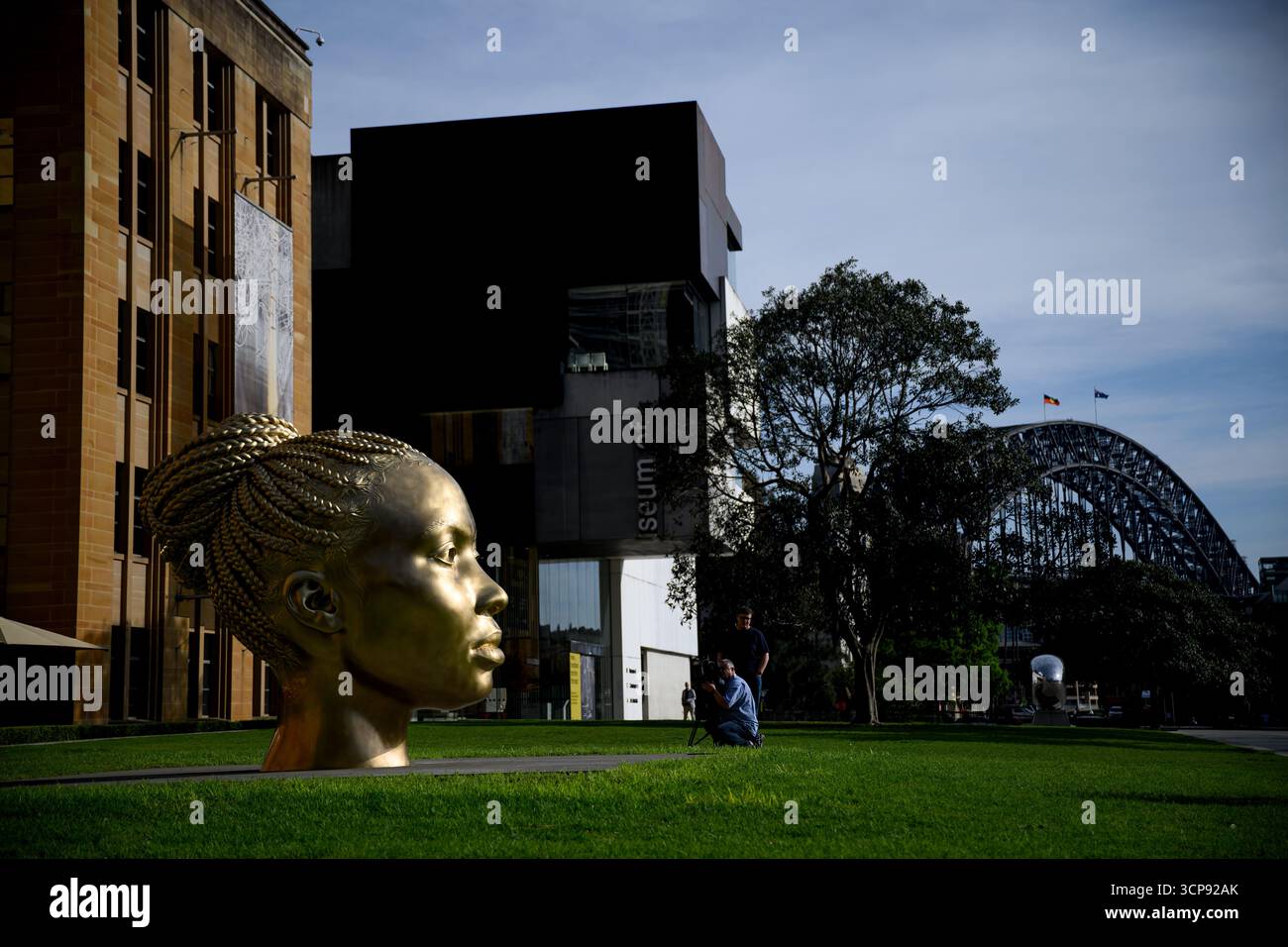 British artist Thomas J Price’s new monumental sculpture Ancient ...
