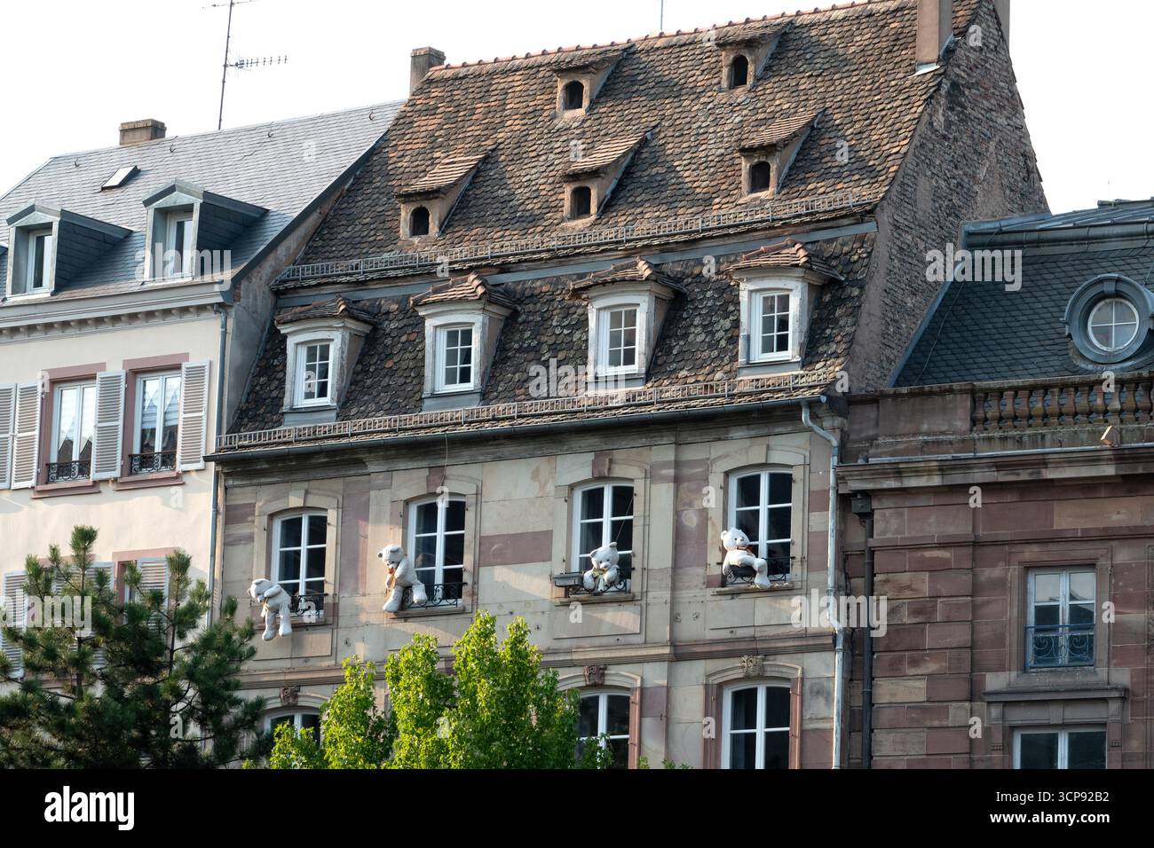 Strasbourg France. Formal seat of the European Parliament and historic ...
