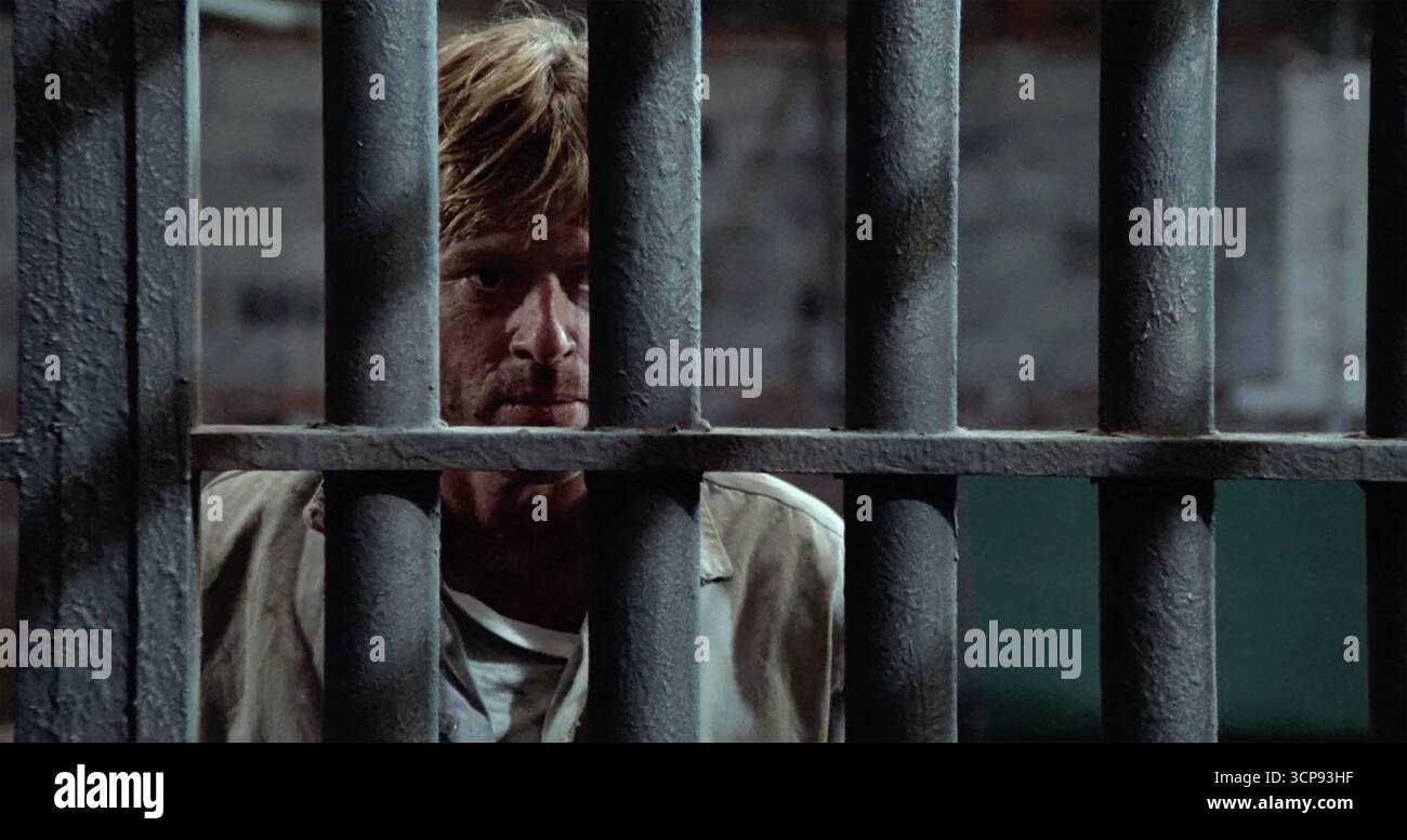 CLASSIC FILMS - BRUBAKER - 1980. Robert Redford in Brubaker - (C)20th ...