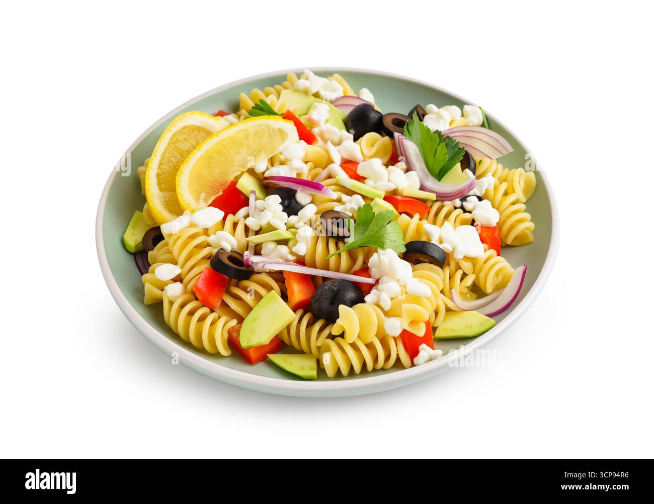 Traditional mediterranean recipe salad Cut Out Stock Images & Pictures ...