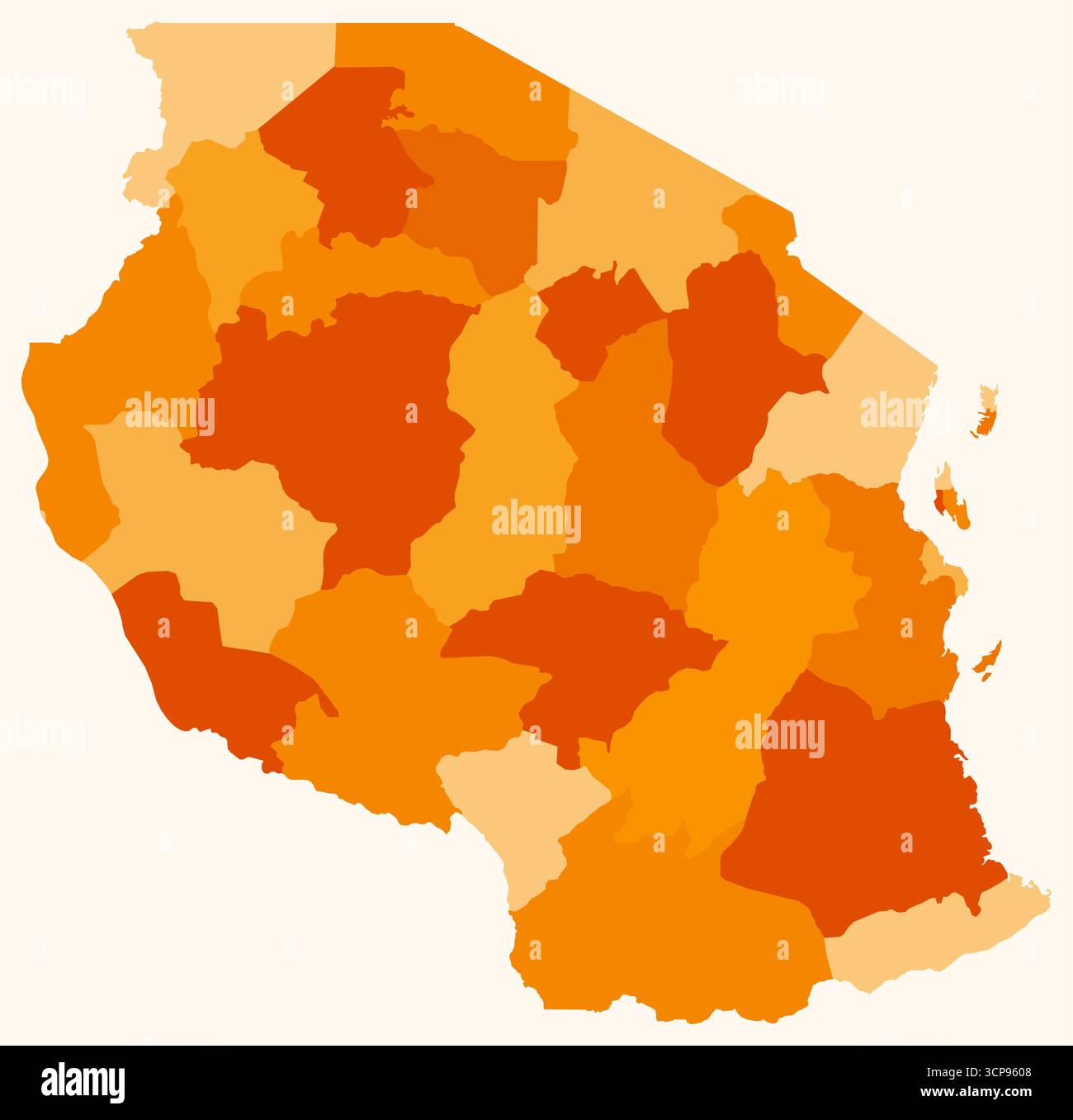 Dar es salaam tanzania map hi-res stock photography and images - Alamy