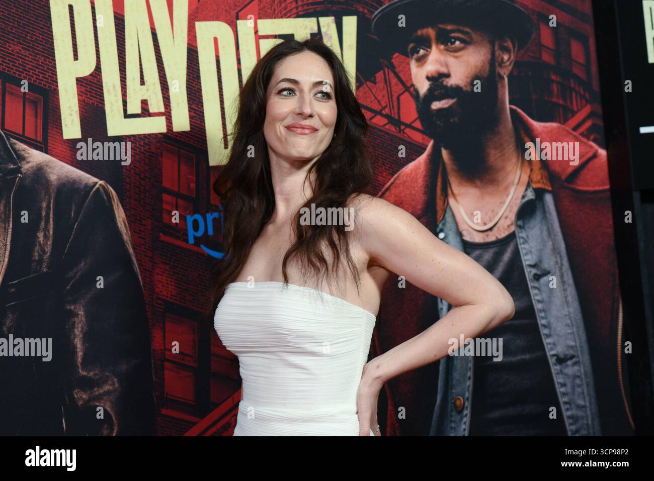 Claire Lovering attends the "Play Dirty" World Premiere at SVA Theater ...