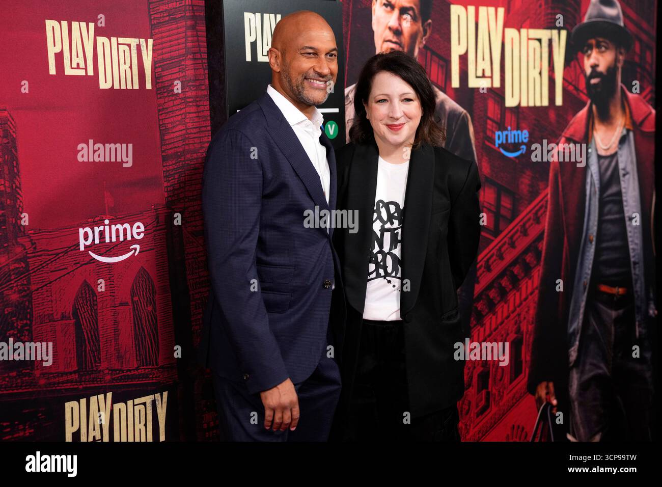 Keegan-Michael Key and Elle Key attend the world premiere of Prime ...