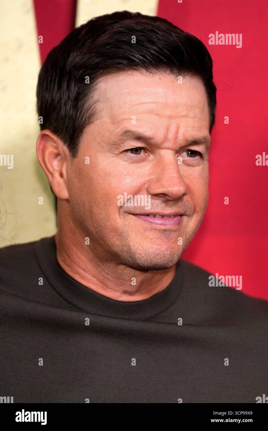 Mark Wahlberg attends the world premiere of Prime Video's "Play Dirty ...