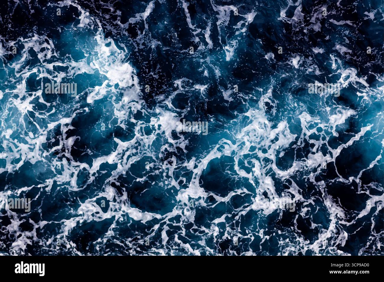 Top view white foamy Stock Vector Images - Alamy