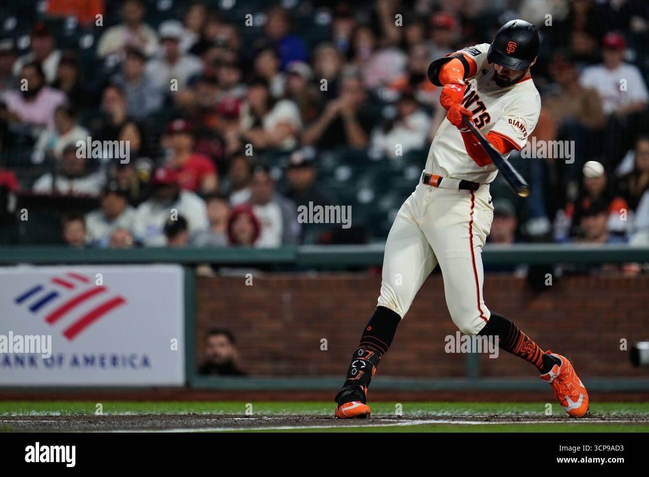 San Francisco Giants' Bryce Eldridge strikes out during the second ...
