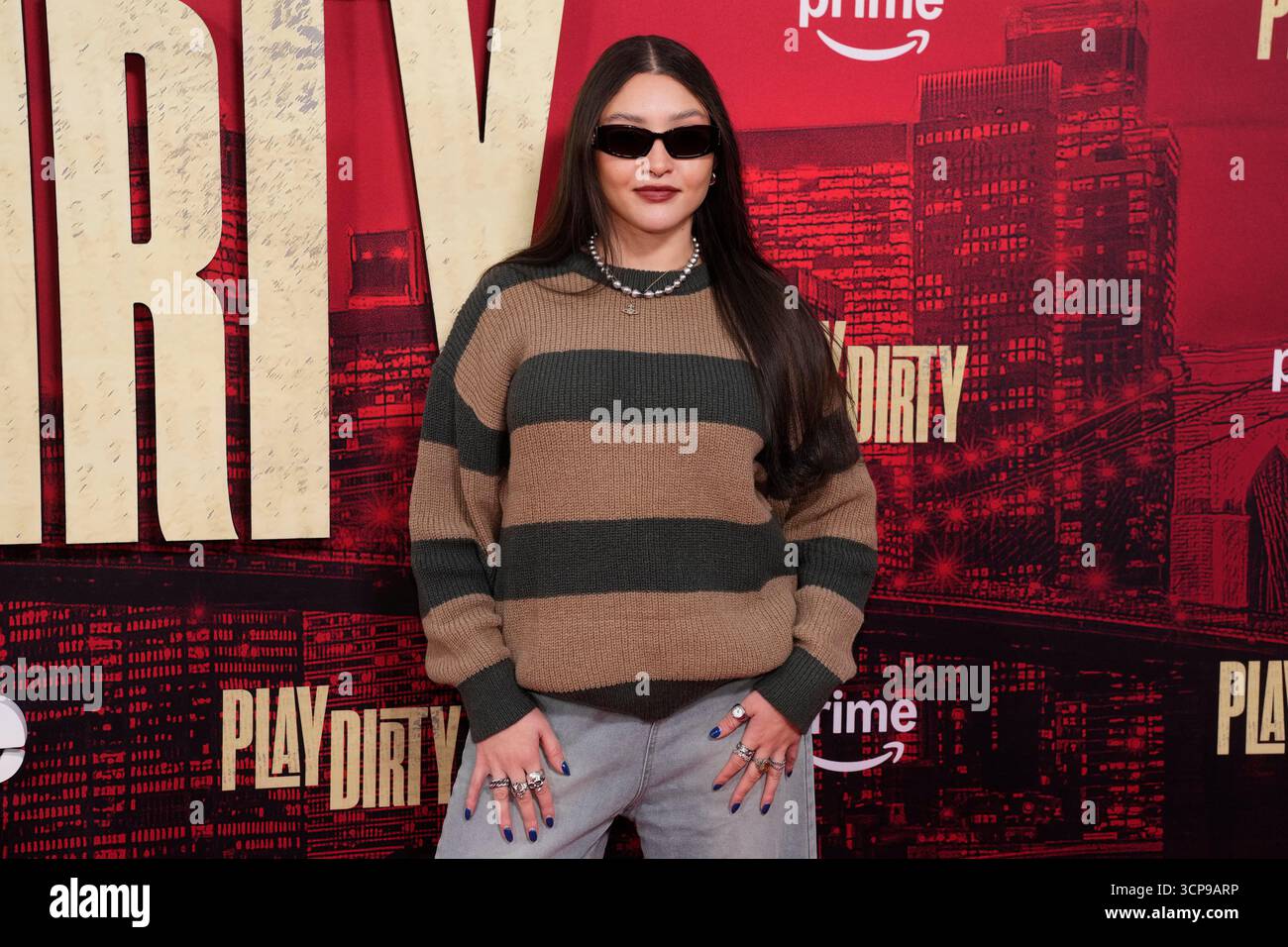 Emely Moreno attends the world premiere of Prime Video's "Play Dirty ...