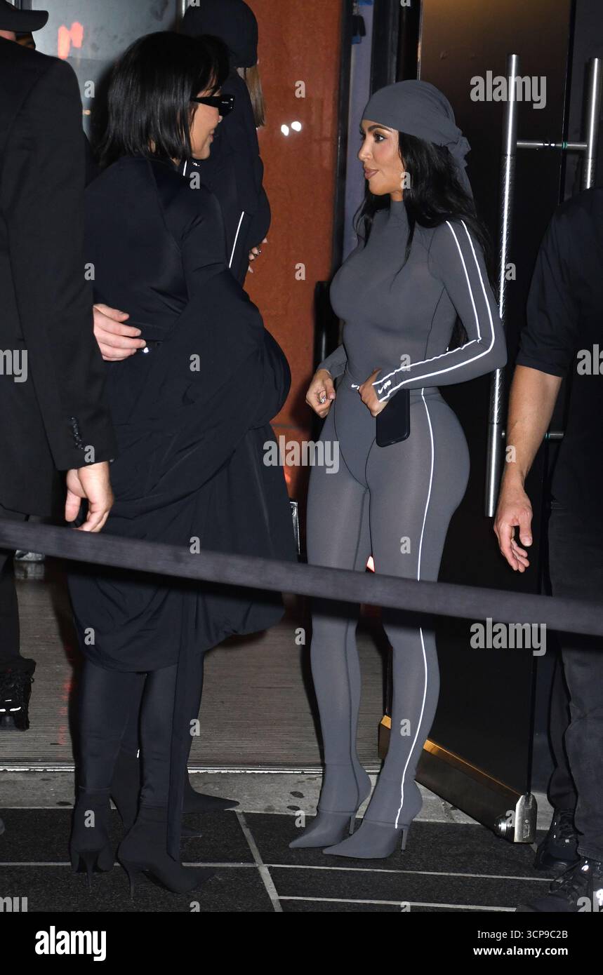 New York, NY, USA. 24th Sep, 2025. Kris Jenner and Kim Kardashian at ...