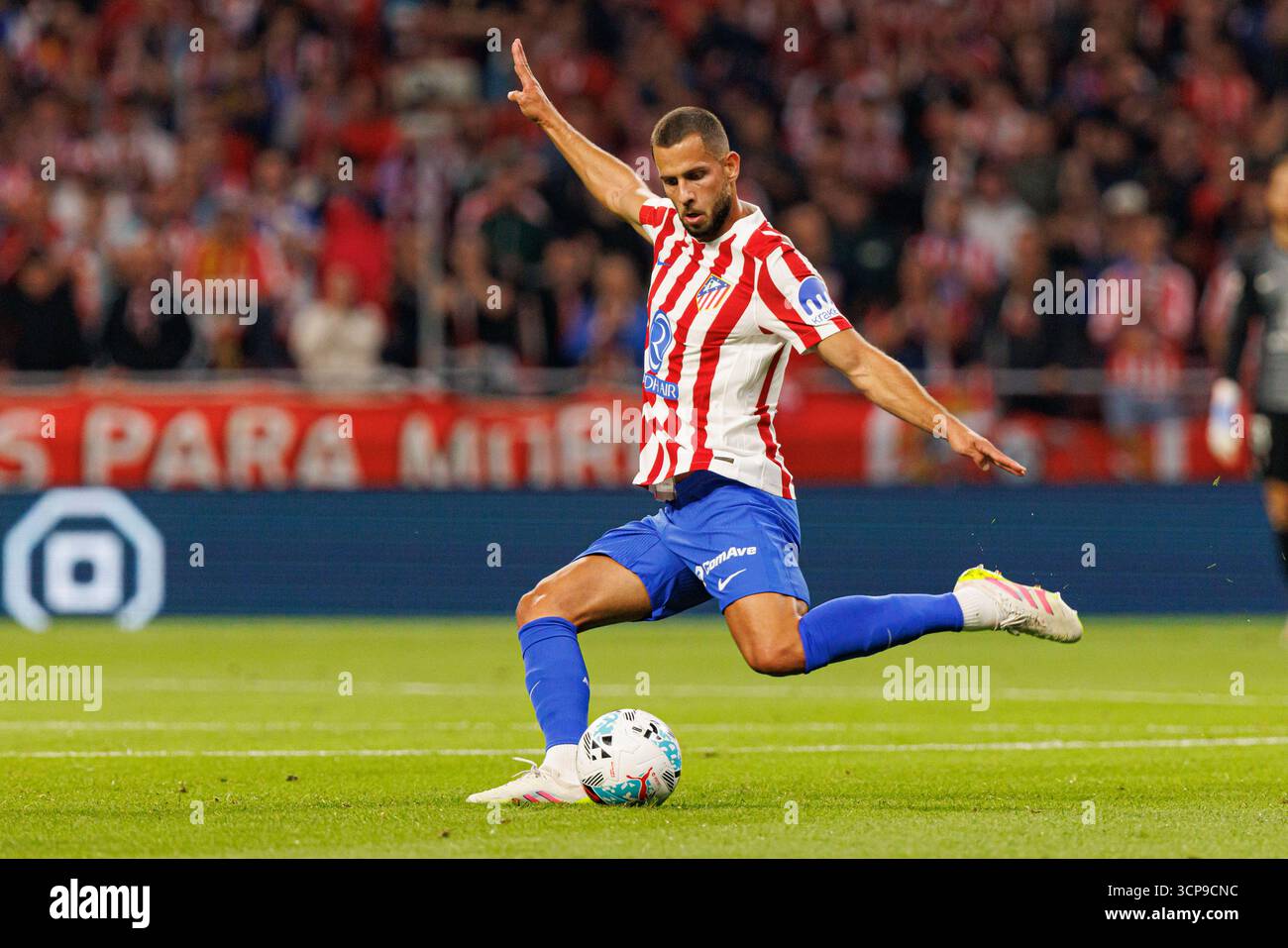 David Hancko of Atletico de Madrid seen during LaLiga EA SPORTS game ...