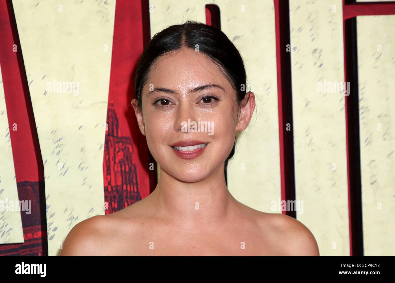 Rosa Salazar attending Amazon's 'Play Dirty' World Premiere held at the SVA Theater on September ...
