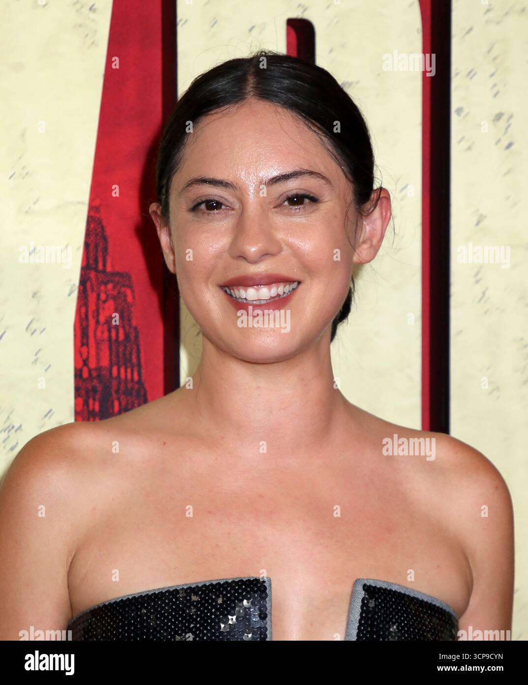 Rosa Salazar attending Amazon's 'Play Dirty' World Premiere held at the SVA Theater on September ...