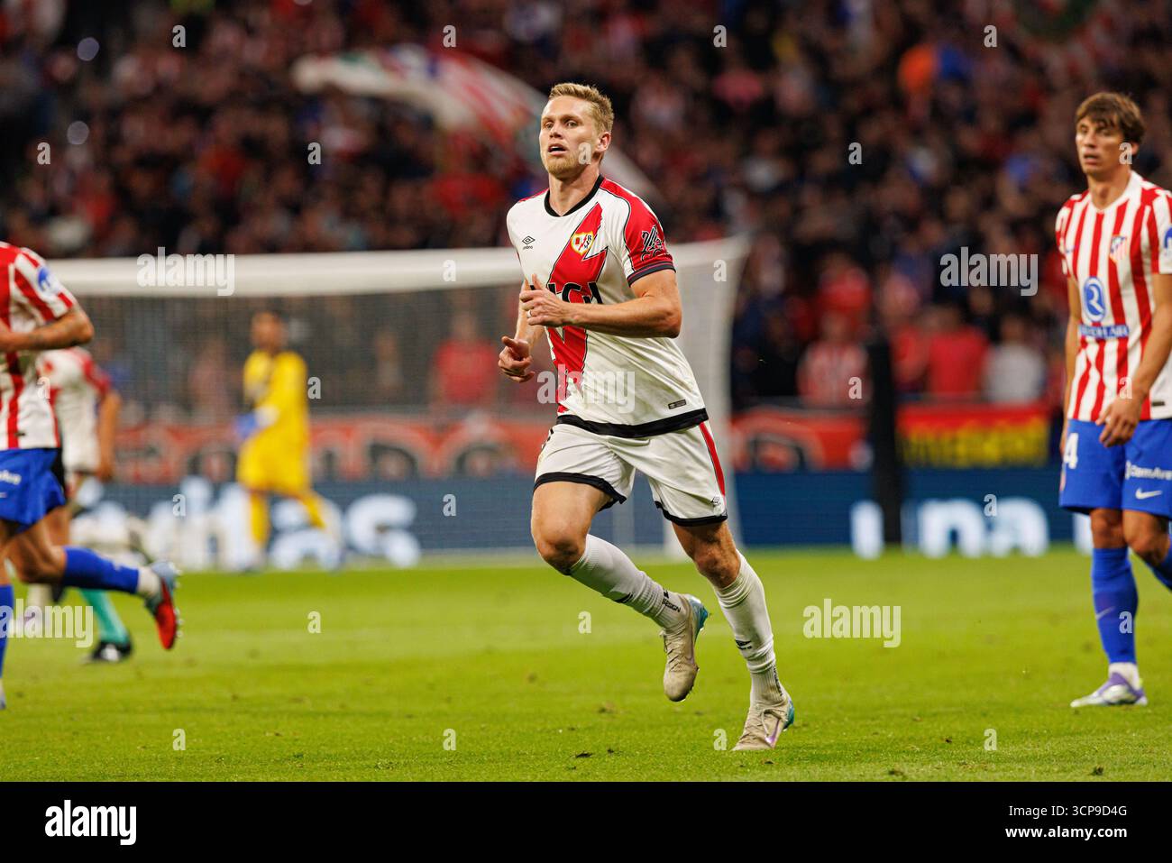 Alexandre Zurawski Alemao of Rayo Vallecano seen during LaLiga EA ...