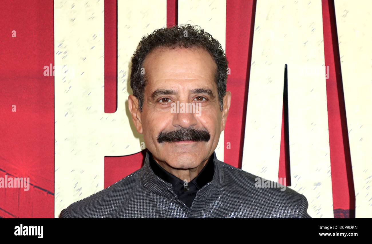 Tony Shalhoub attending Amazon's 'Play Dirty' World Premiere held at the SVA Theater on ...