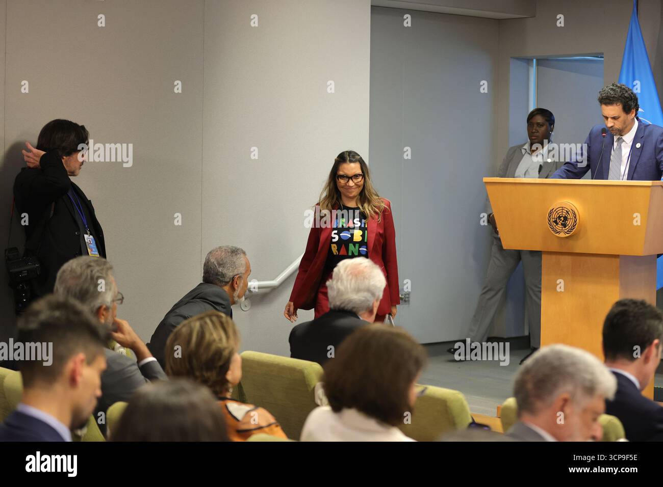 NEW YORK CITY SEPTEMBER 24, 2025: First Lady of Brazil Janja Lula da ...