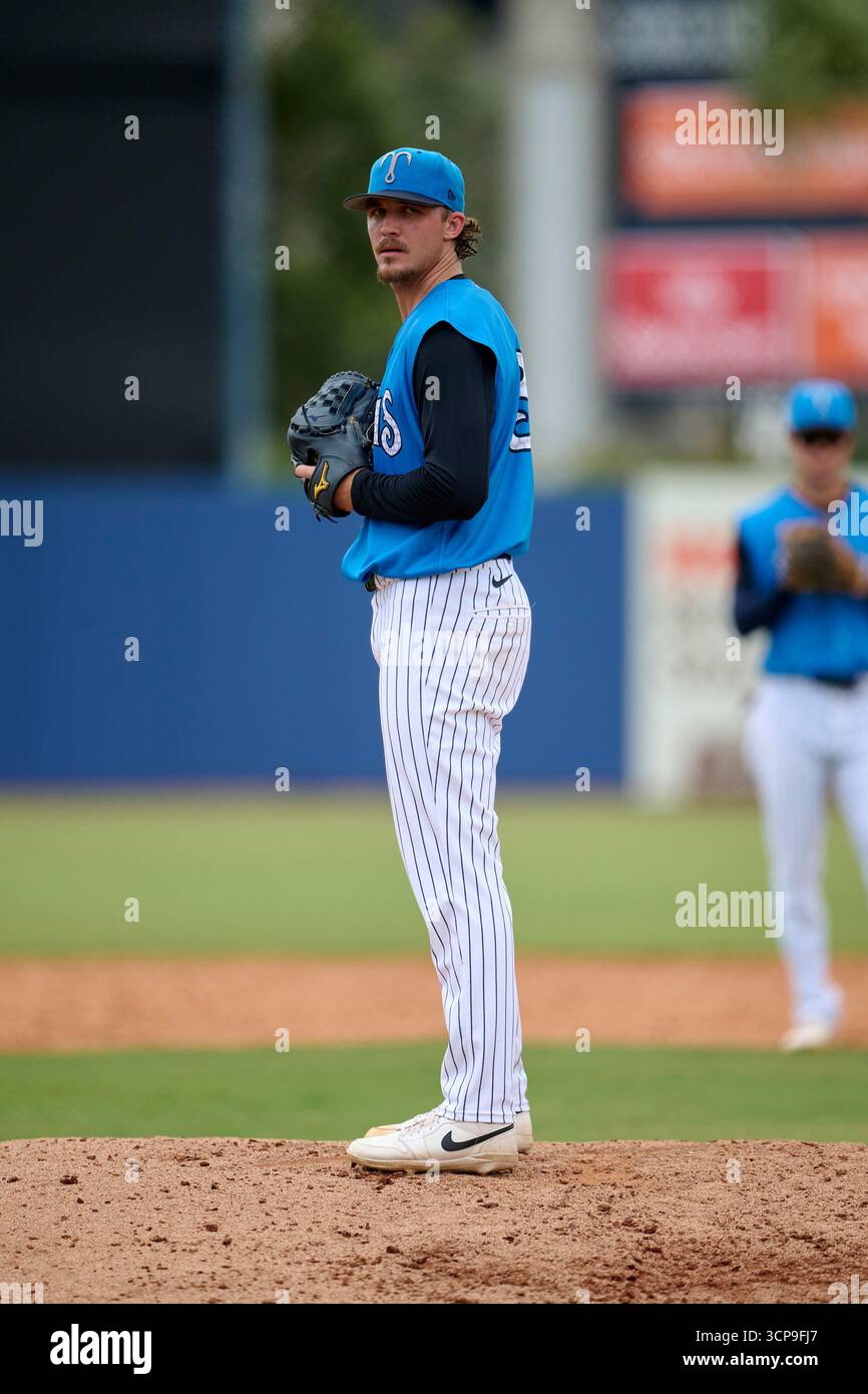 Tampa Tarpons pitcher Jackson Fristoe (31) during an MiLB Florida State ...