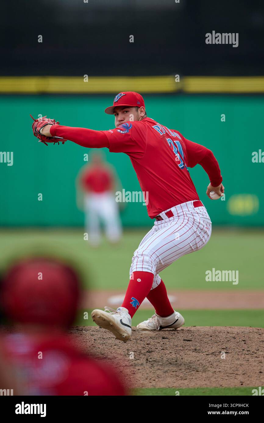 Clearwater Threshers pitcher Danyony Pulido (31) during an MiLB Florida ...