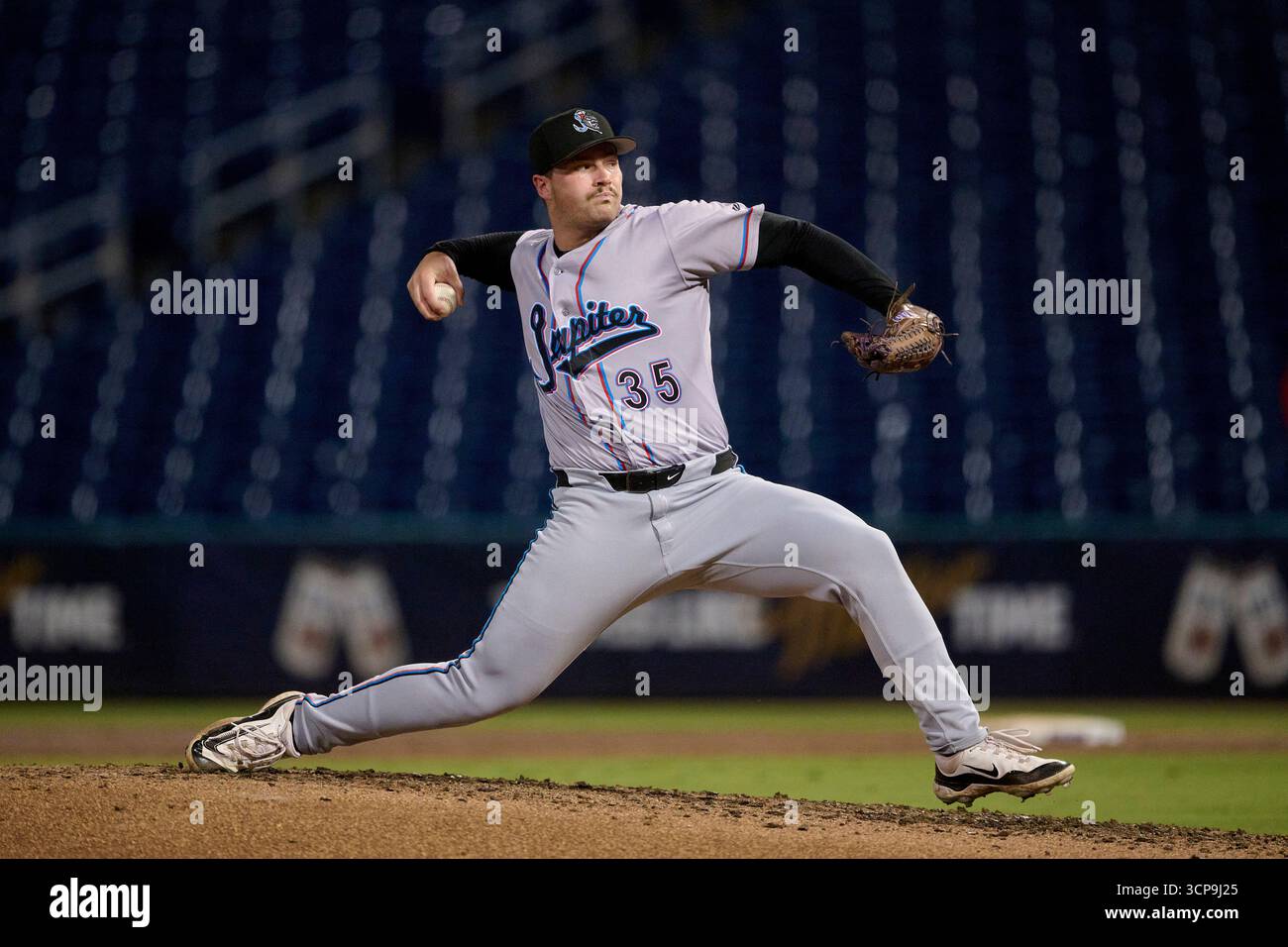 Jupiter Hammerheads pitcher Cannon Pickell (35) during an MiLB Florida ...