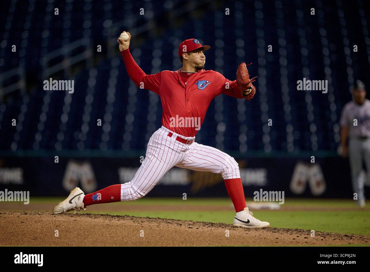 Clearwater Threshers pitcher Danyony Pulido (31) during an MiLB Florida ...