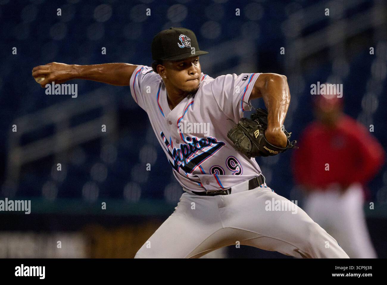 Jupiter Hammerheads pitcher Luis De La Cruz (29) during an MiLB Florida ...