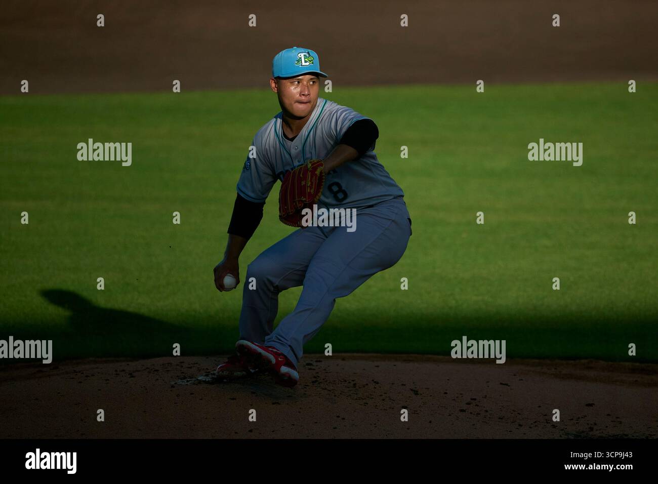 Daytona Tortugas pitcher Sheng-En Lin (8) during an MiLB Florida State ...