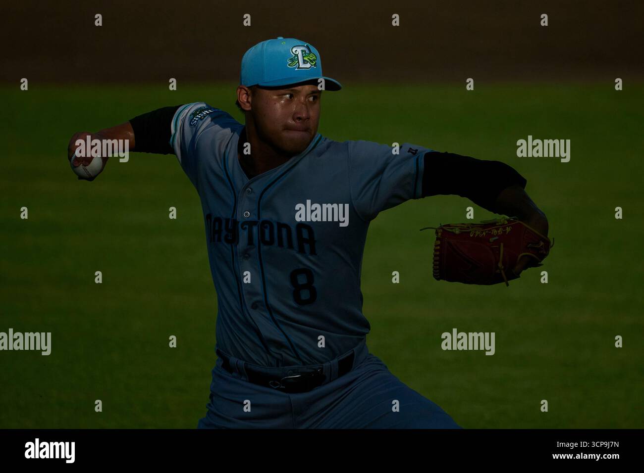 Daytona Tortugas pitcher Sheng-En Lin (8) during an MiLB Florida State ...