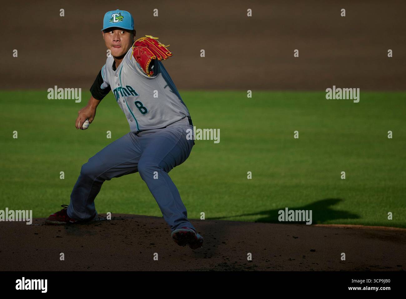 Daytona Tortugas pitcher Sheng-En Lin (8) during an MiLB Florida State ...