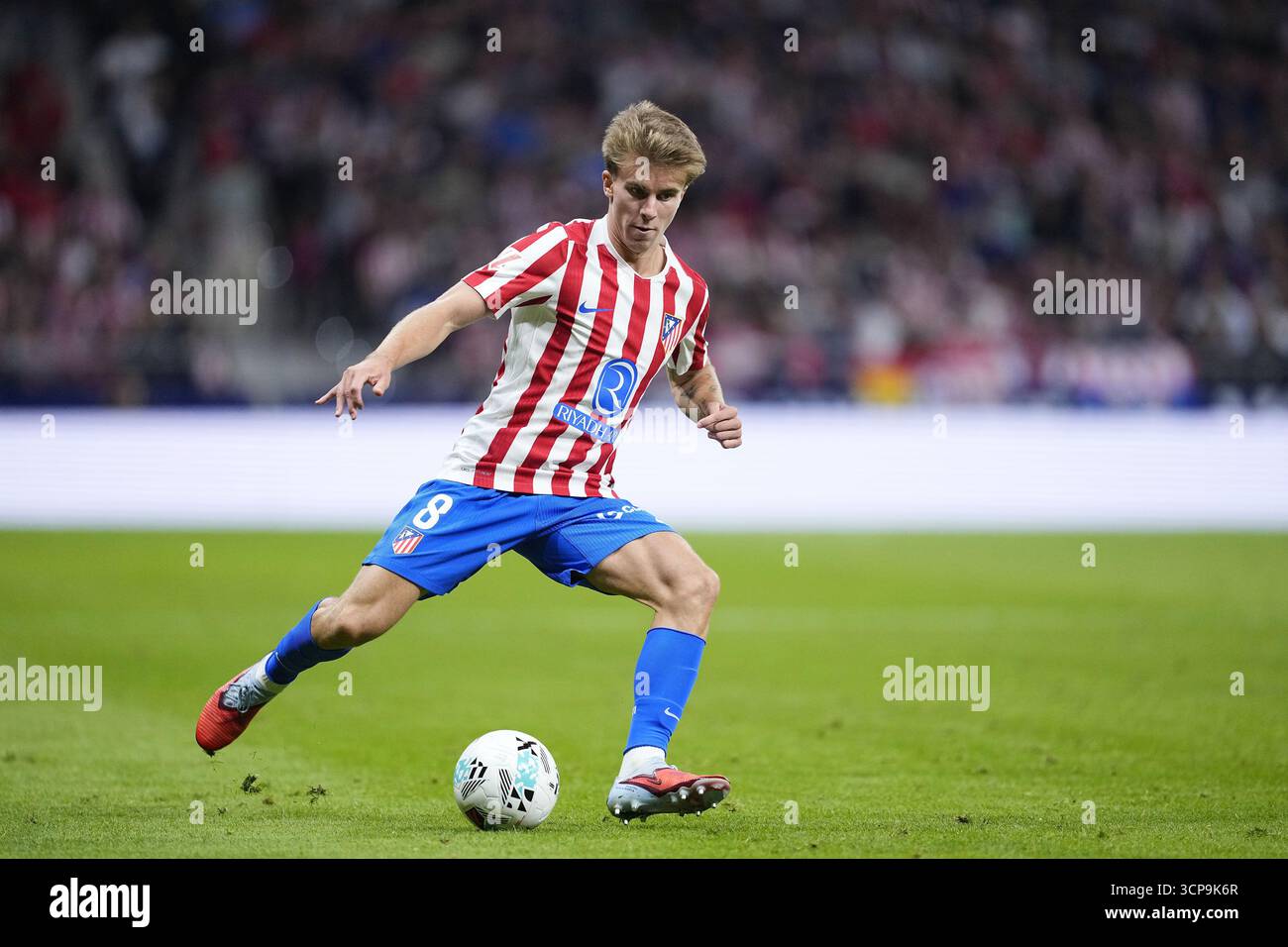 Pablo Barrios of Atletico de Madrid during the Spanish championship La ...