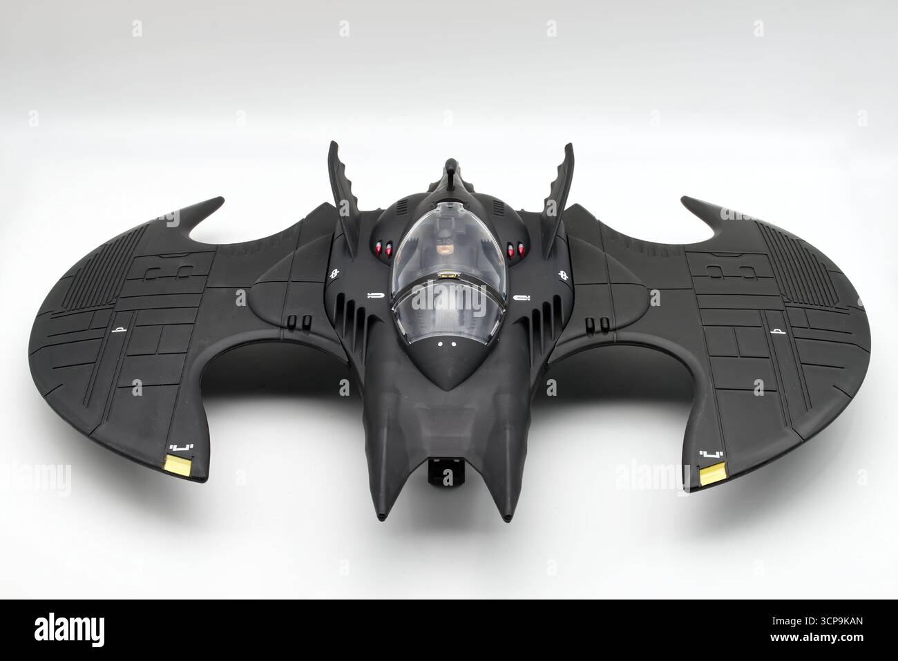Batman Batwing by Spinmaster, isolated on white background Stock Photo ...