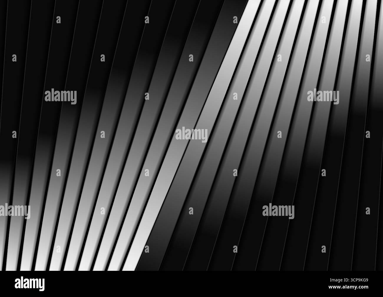 Minimal architectural background with abstract black white stripes ...