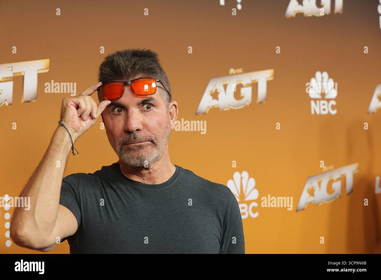 Pasadena, USA. 24th Sep, 2025. Simon Cowell attends the "America's Got ...